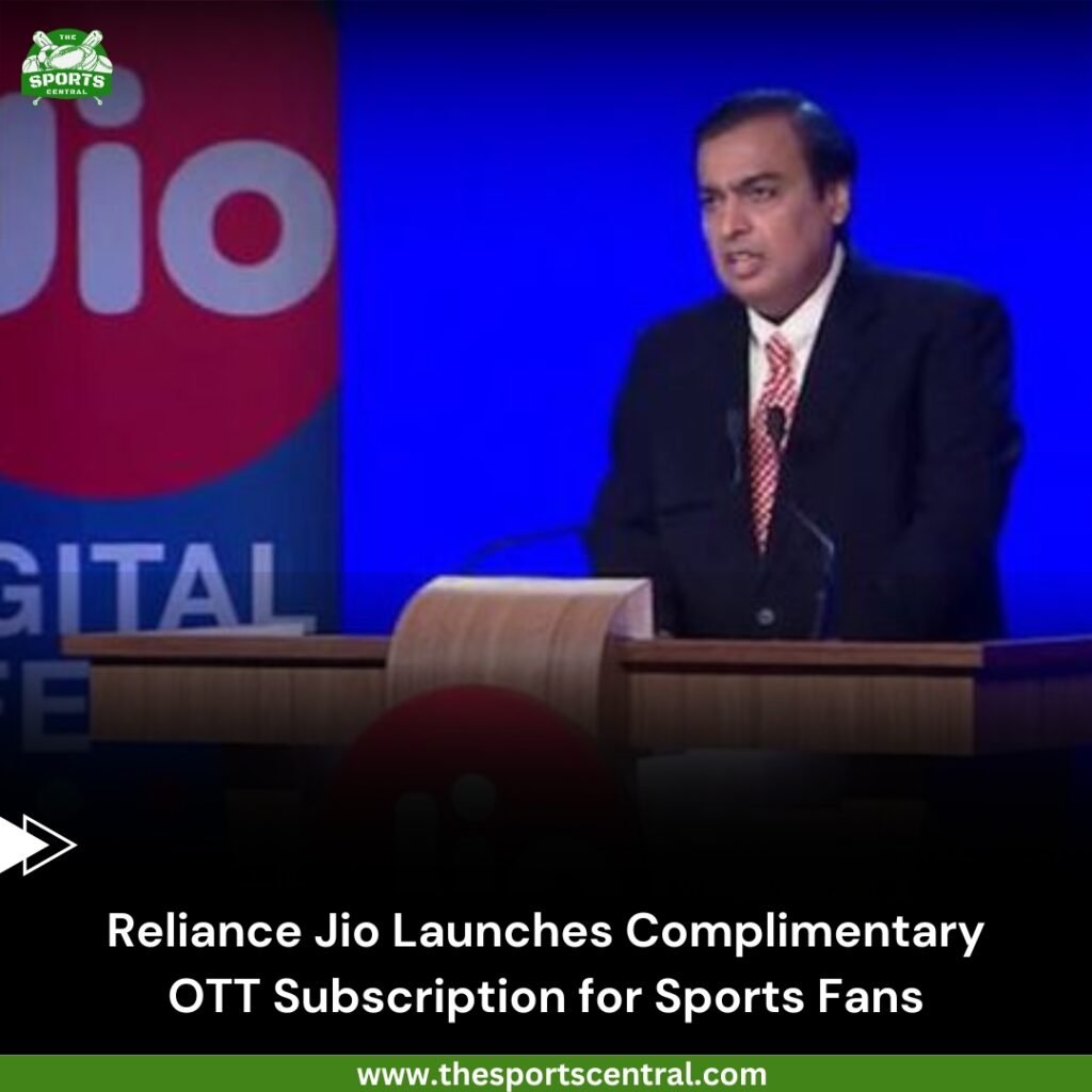 Jio Launches Complimentary OTT Subscription for Sports Fans