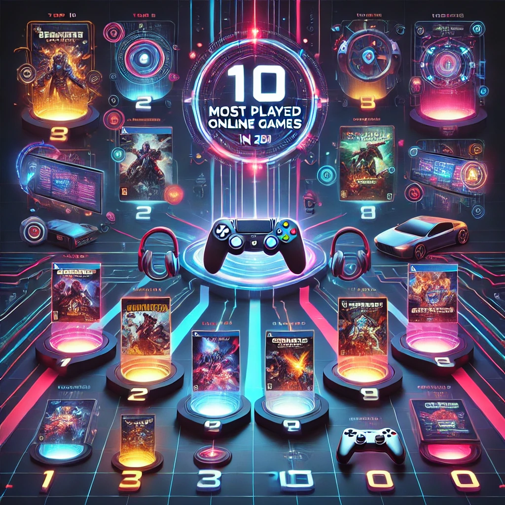 Top 10 Most Played Online Games in 2025 - THE SPORTS CENTRAL